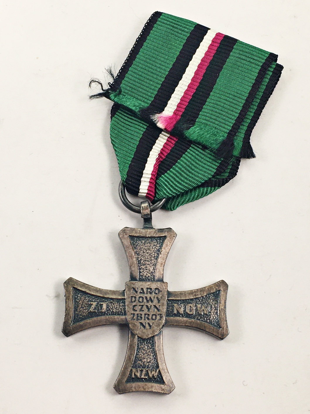 WW2 Polish National Military Action Cross For Polish Resistance Against ...
