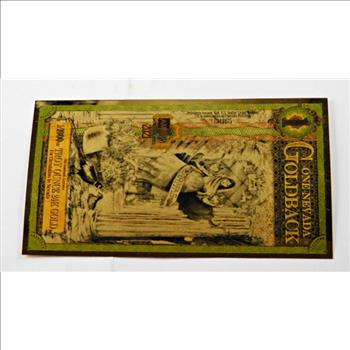 1 Nevada Goldback*1/1000th Troy Ounces of 24K Gold*For Circulation in ...