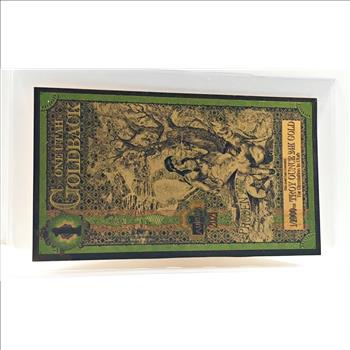 1 Utah Goldback*1/1000 Troy Ounce of 24K Gold*For Circulation in Utah ...