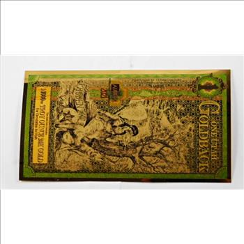 1 Utah Goldback*1/1000th Troy Ounces of 24K Gold*For Circulation in ...