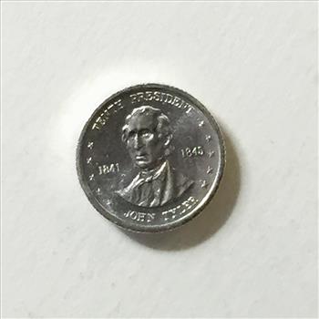 1.2 Grams Sterling Silver*Commemorating John Tyler*Presidential Silver ...