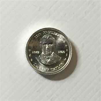 1.2 Grams Sterling Silver*Commemorating Zachary Taylor*Presidential ...