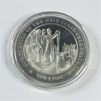 1.2 oz Proof Sterling Silver Historical Commemorative Medallion ...