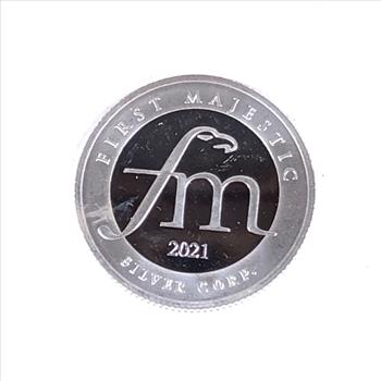 1/2 Troy Ounce .999 Fine Silver Round*First Majestic Silver | Property Room