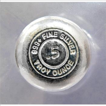 1/2oz .999 Fine Silver Private Mint Cast | Property Room
