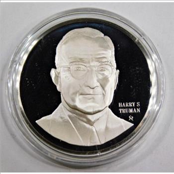 1.3oz Proof Silver Commemorative of Harry S. Truman*In Protective ...