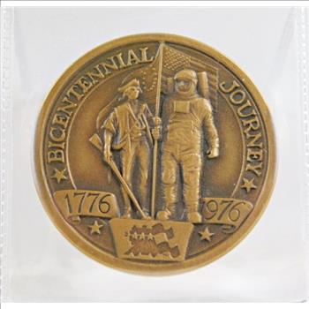 1776-1976 American Freedom Train Bicentennial Journey*Bronze Medallion ...