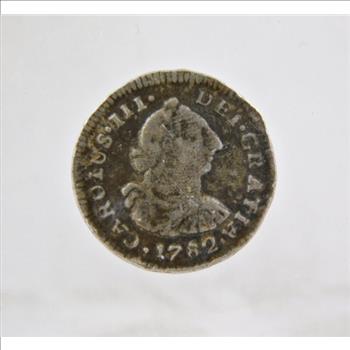 1782 Spanish Colonial Mexico Silver Real | Property Room