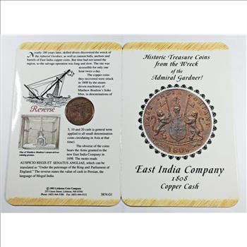 1808 Copper Cash From the Wreck of the Admiral Gardner*Amazing High ...