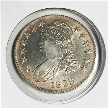 1823 Silver Capped Bust Half Dollar*LIBERTY fully Visible*High Grade ...