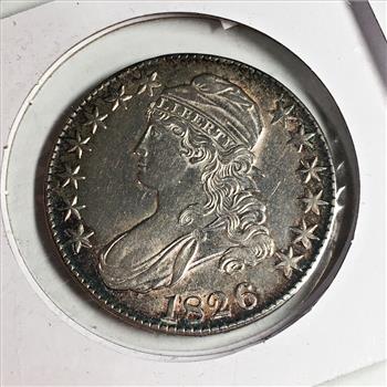 1826 Silver Capped Bust Half Dollar*LIBERTY fully Visible*High Grade ...