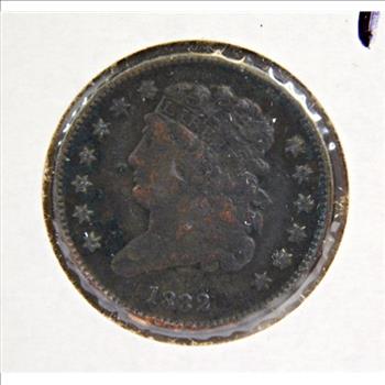 1832 Classic Head Large Half Cent*LIBERTY Fully Visible | Property Room