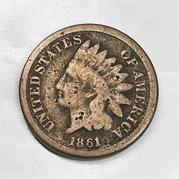 1861 CN Indian Head Cent | Property Room