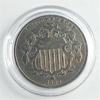 1882 Shield Nickel *Nice Details | Property Room