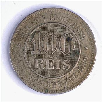 1896 Brazil 100 Reis | Property Room