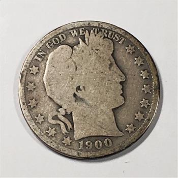1900-O Silver Barber Half Dollar*Struck at New Orleans | Property Room