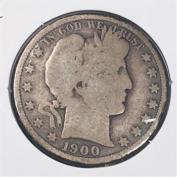 1900-O Silver Barber Half Dollar*Struck at New Orleans | Property Room