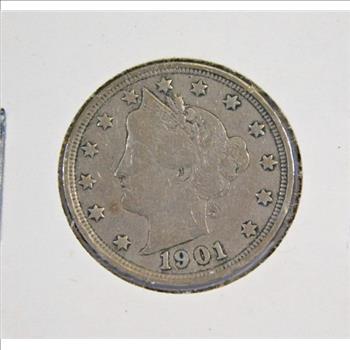 1901 Liberty Head "V" Nickel | Property Room