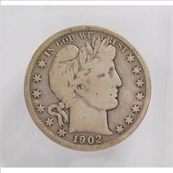 1902-O Silver Barber Half Dollar*Struck at New Orleans | Property Room