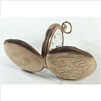 1907 Gold Filled Hamden Gen'l Stark Engraved Pocket Watch- 78 Grams ...