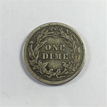 1911 Silver Barber Dime | Property Room