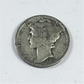 1926 Silver Mercury Head Dime | Property Room