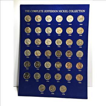 1938-1976*The Complete Jefferson Nickel Collection*Includes 39 Mostly ...