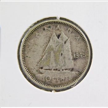 1945 Canada Silver Dime High Grade | Property Room