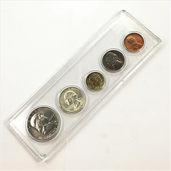 1948 United States Silver Mint Set in US Mint Holder*Franklin Half ...