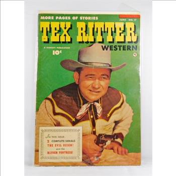 1953 Tex Ritter Western Comic Book - All Pages are in Excellent ...