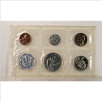 1963 United States Mint Silver Proof Set*Includes Franklin Half Dollar ...