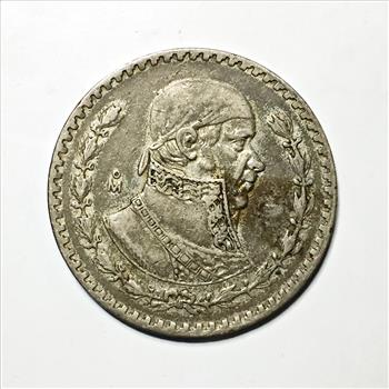 1958Mo Mexican Silver Peso | Property Room