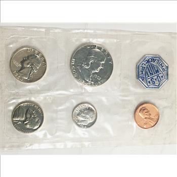 1963 Philadelphia Mint Uncirculated Silver Coin Set*In Original ...