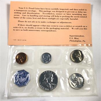 1963 United States Mint Proof Coin Set*In Original US Mint Packaging ...