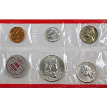 1963 United States Silver Uncirculated Coin Set*Denver Mint*In Original ...