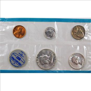 1963 United States Uncirculated Silver Set*Philadelphia Mint*Half ...