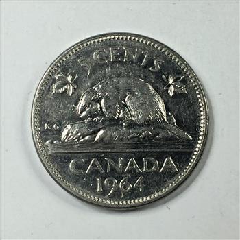 1964 Canada 5 Cents*High Grade with Luster | Property Room