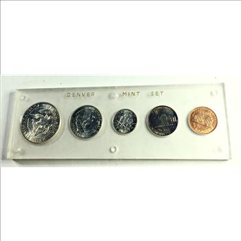 1964 Silver Denver Mint Set*Nice Luster in Custom Holder | Property Room