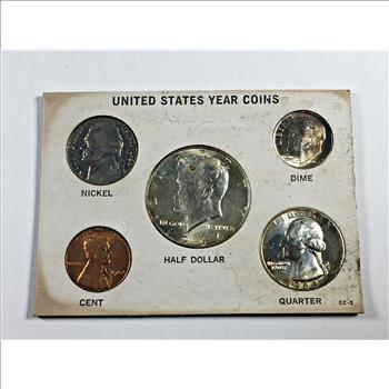 1964 United States Silver Uncirculated Coin Set | Property Room