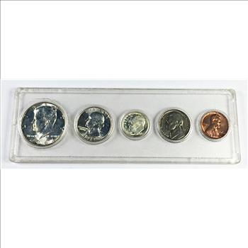 1964 United States Silver Uncirculated Coin Set*In Custom Whitman ...