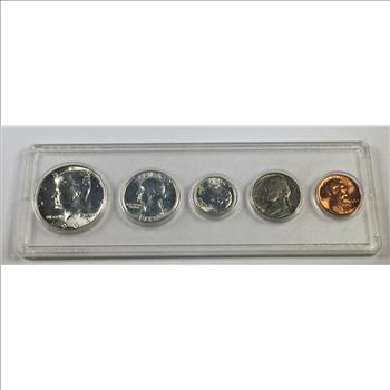 1964 United States Uncirculated Coin Set*In Custom Whitman Holder ...