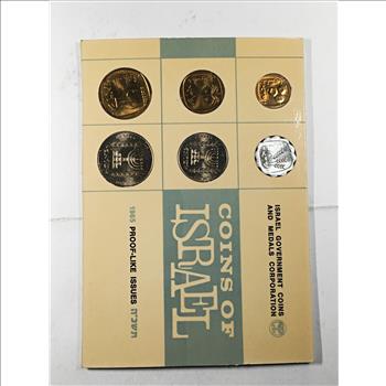 1965 Jerusalem Specimen Set*Coins of Israel*Six Proof Like Coin Set ...