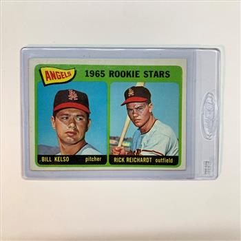 1965 Topps Rookie Stars Card with Bill Kelo and Rich Reichardt High ...