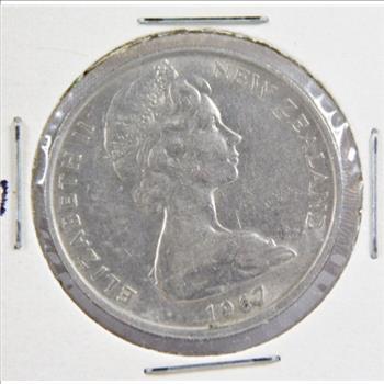 1967 New Zealand 20 Cents - Nice Detail | Property Room