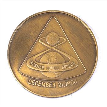 1968 Apollo*Lovell, Gordon, Anders*1.5" Bronze | Property Room