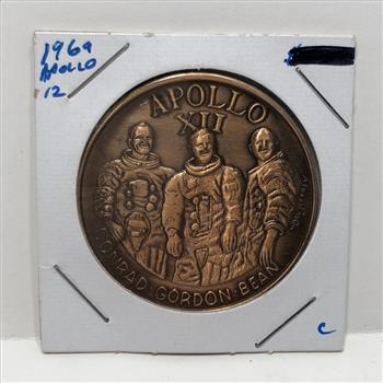 1969 Apollo XII Mission*Yankee Clipper*1.25" Metal Commemorative ...