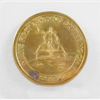 1969 Man's First Landing on the Moon Commemorative Round*The apollo ...