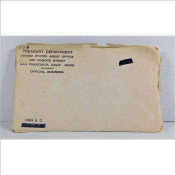 1969 United States Mint Uncirculated Coin Set*Kennedy Half Dollar is ...
