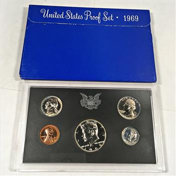 1969 United States Proof Set*Kennedy Half Dollar is Silver | Property Room