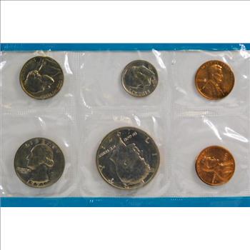 1971 Philadelphia Uncirculated Coin Set*In Original Mint Cellophane ...